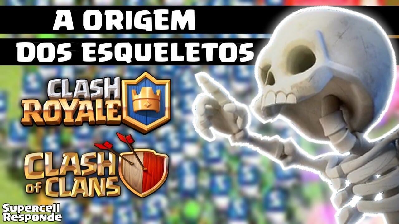 COMO SURGEM OS ESQUELETOS ? - Supercell Responde - YouTube