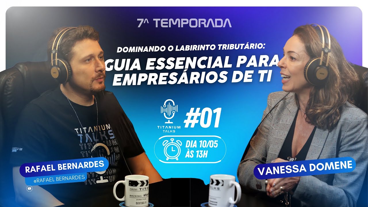 TITANIUM TALKS 7ª TEMPORADA #1 COM VANESSA DOMENE - DOMINANDO O ...
