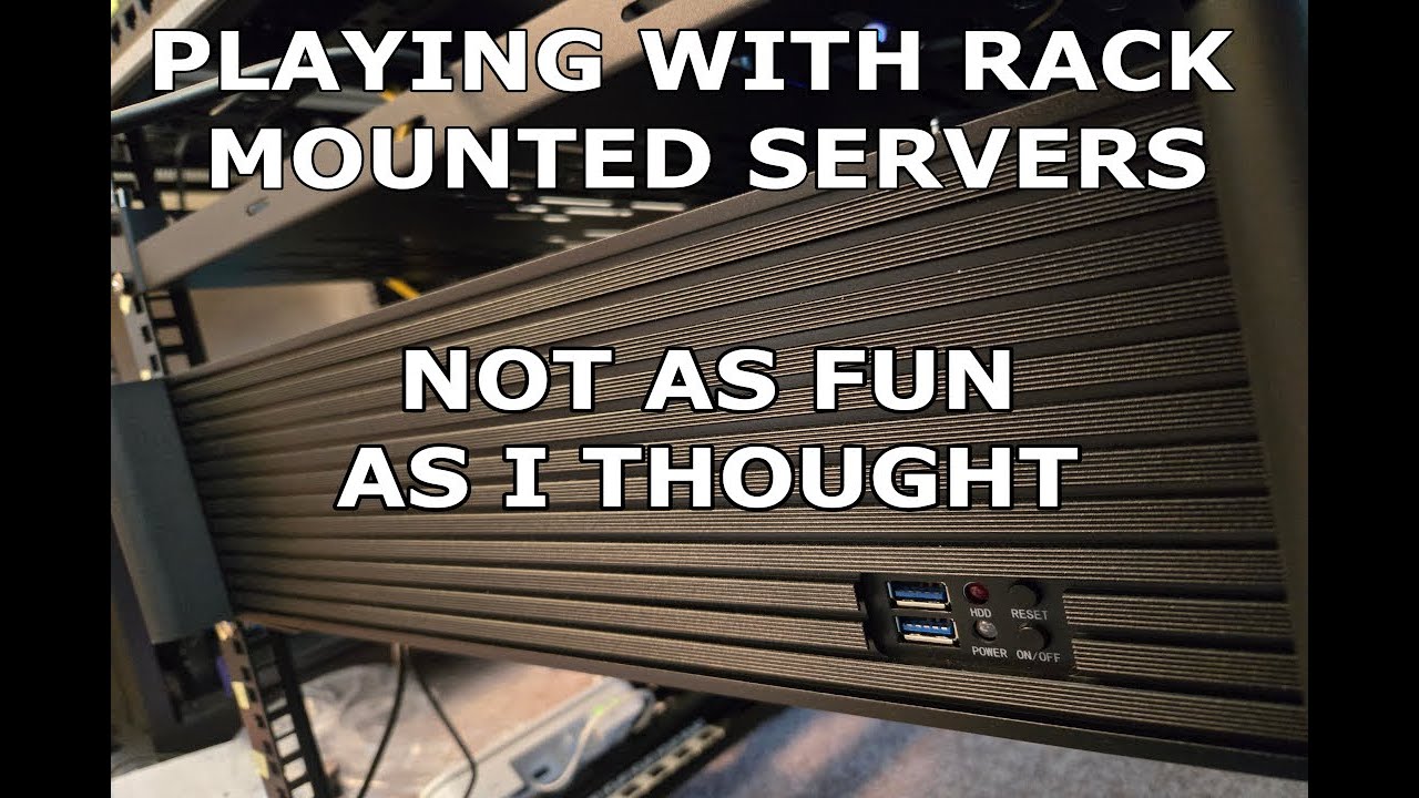 Are Rack Mount Servers Worth It? - YouTube