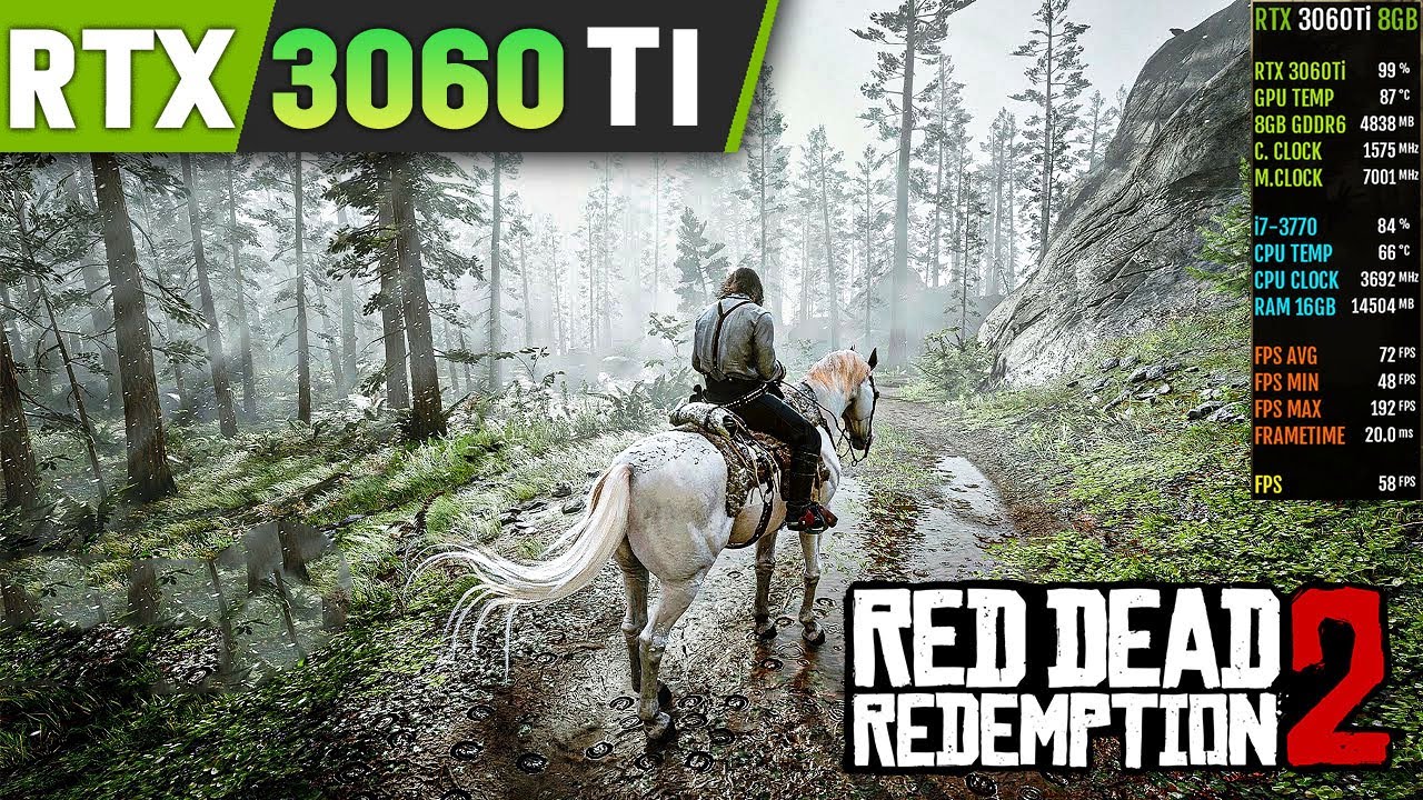 Red Dead Redemption 2 on RTX 3060Ti 8GB - Ultra Setting - 1080p - YouTube