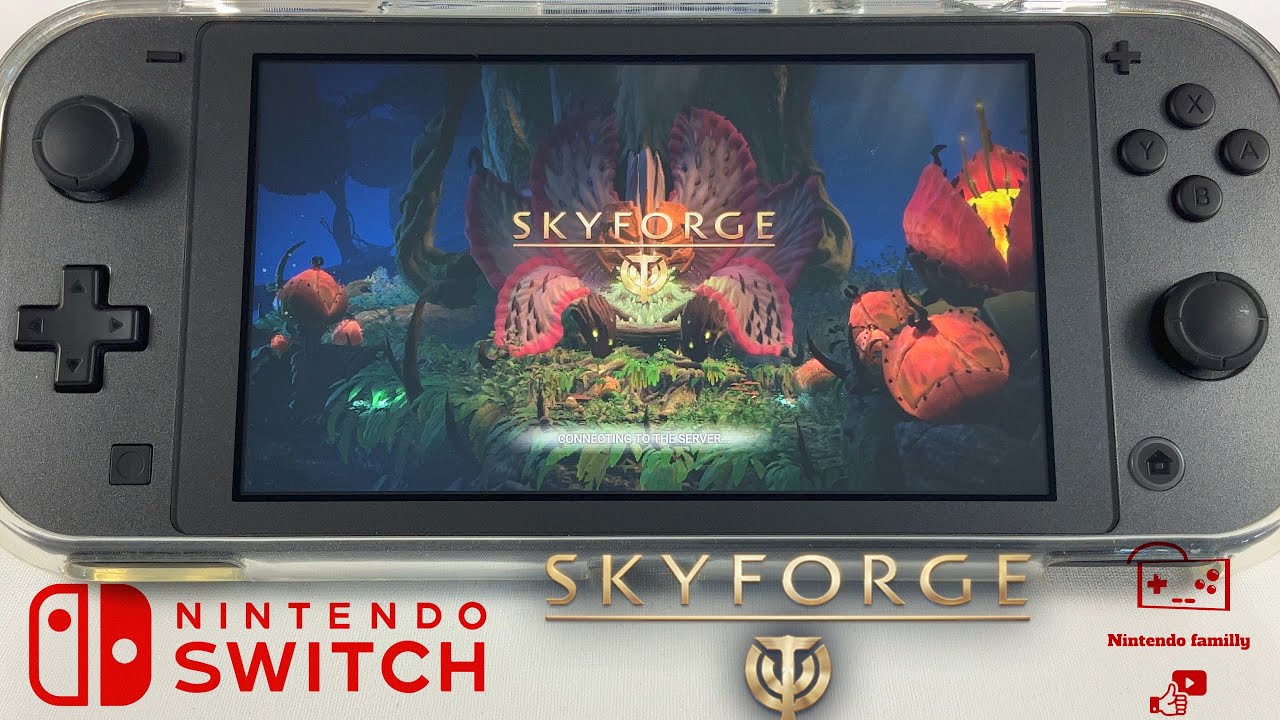 Skyforge Nintendo Switch Lite gameplay 4k - YouTube