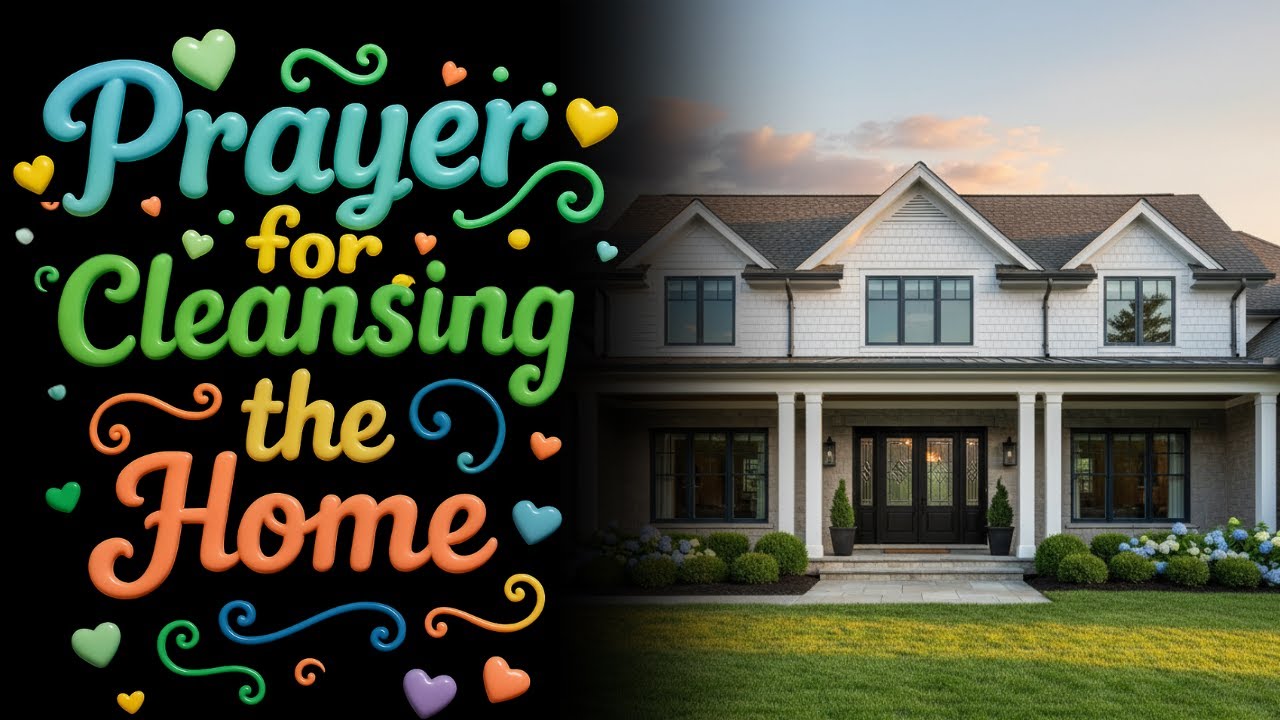 Prayer To Bless And Cleanse Your Home!- Pray Along - YouTube