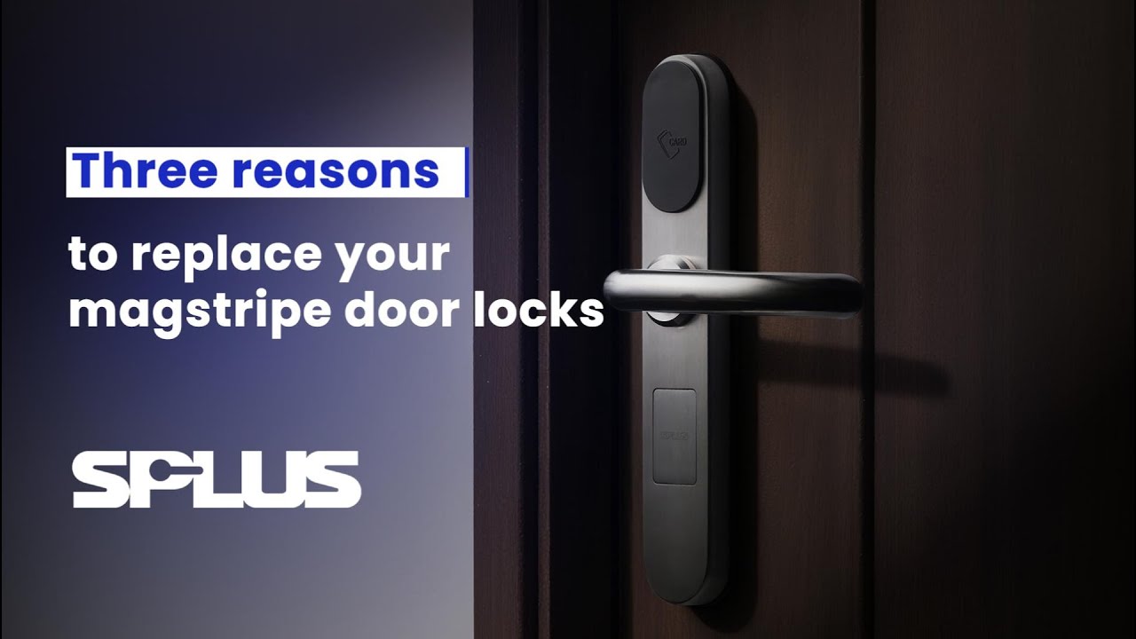 SPLUS | Three reasons to replace your magstripe door locks - YouTube