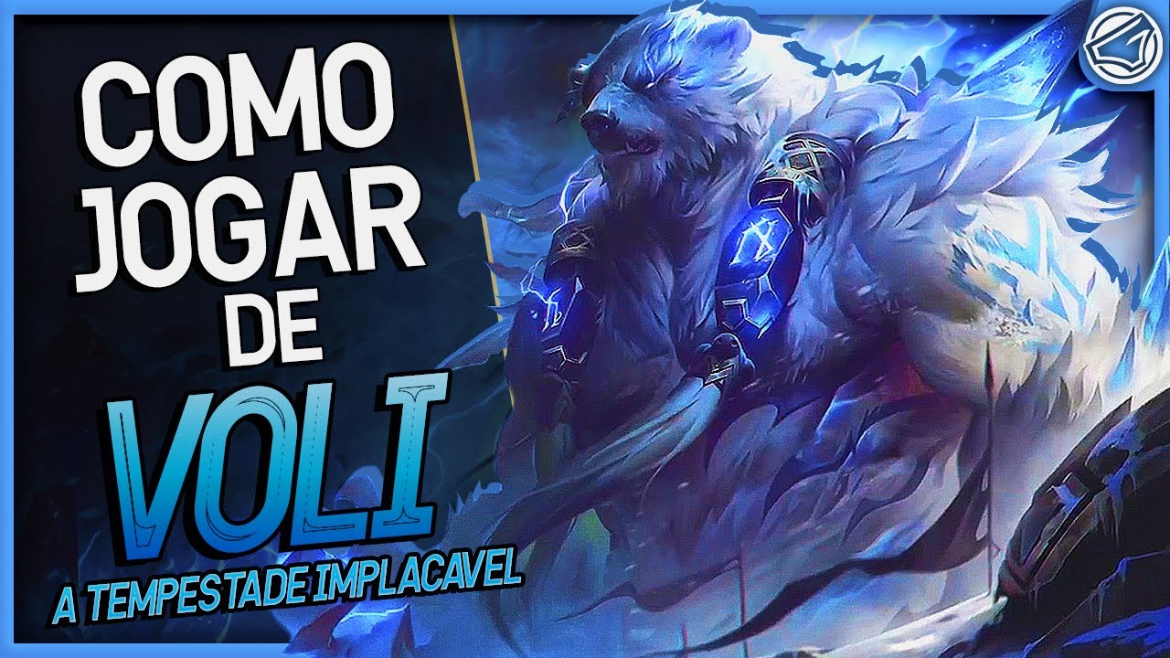 COMO JOGAR de VOLIBEAR REWORK JG/TOP! Runas, Itens, Habilidades e ...