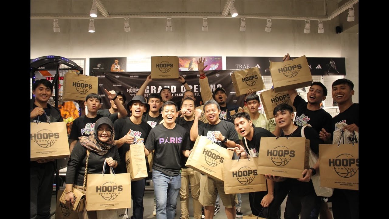 Grand Opening - Hoops Indonesia Pakuwon Mall Yogyakarta - YouTube
