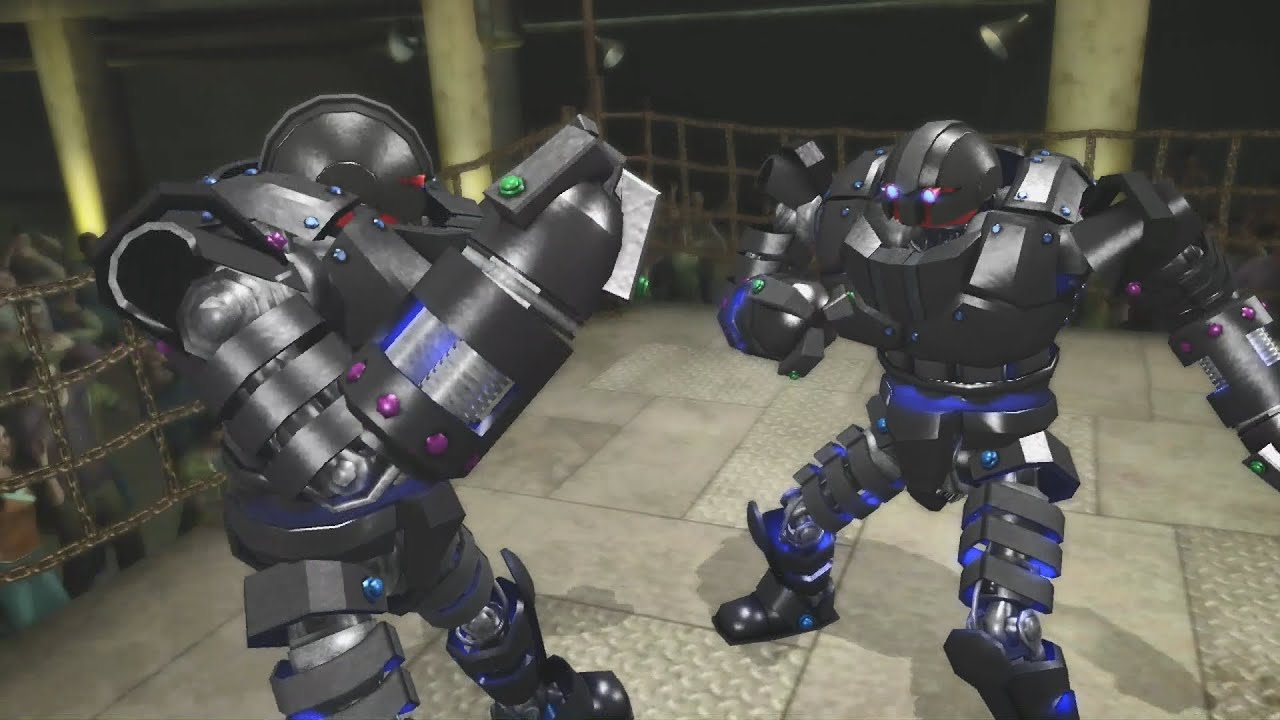 REAL STEEL THE VIDEO GAME [XBOX360/PS3] - FANTOM BLACK MODEL - YouTube