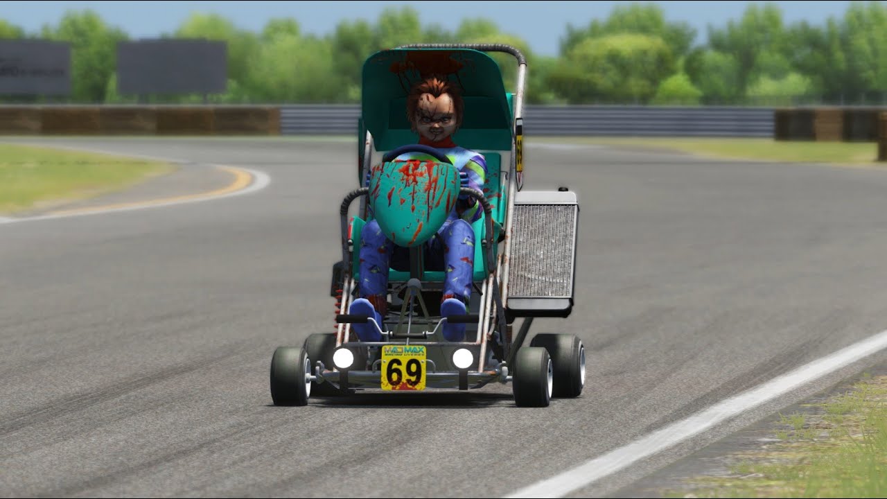 Chucky Go-Kart! - KARTEGGINO MADMAX at Tsukuba 1000 - YouTube
