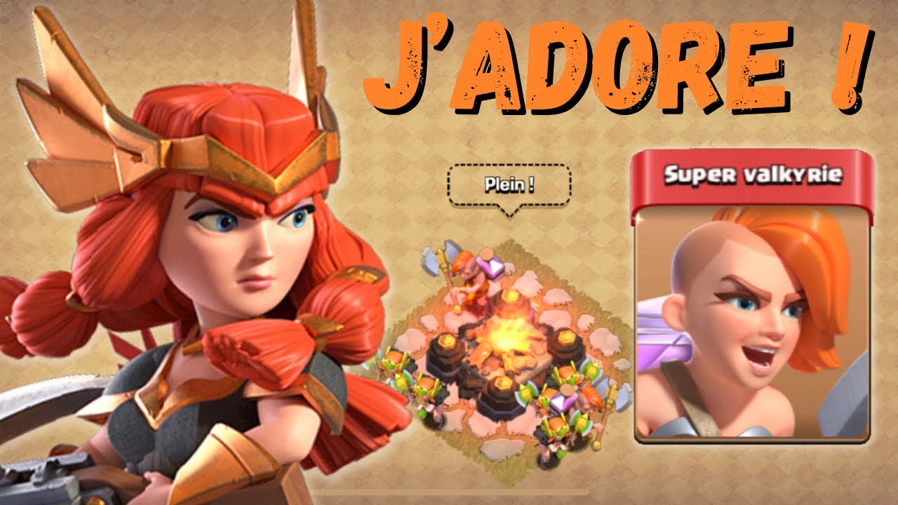 SUPER VALKYRIE et SUPER ARCHER en HDV15! compo th15 attack Super ...