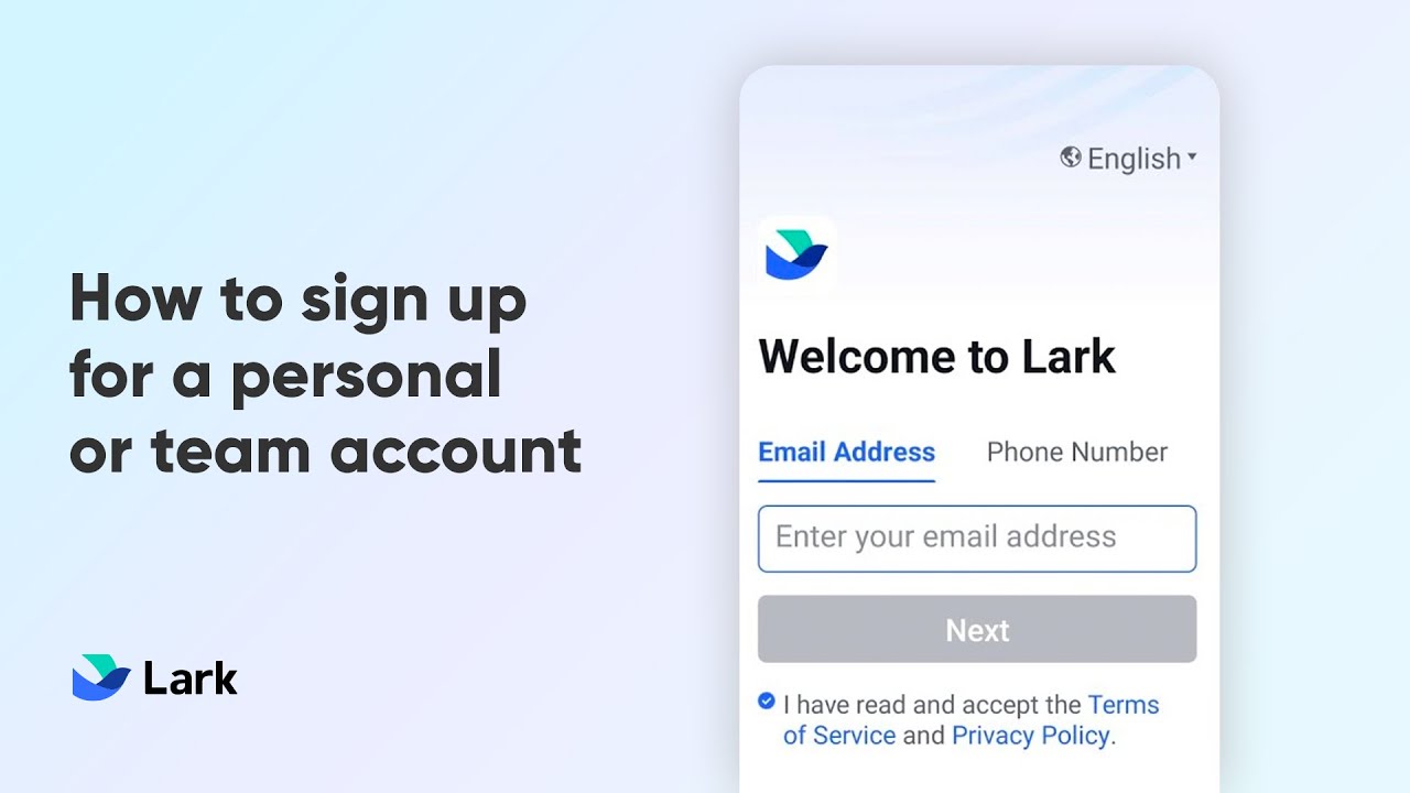 Lark 101 | How to Sign Up for a Personal or Team Account | Easy Guide ...