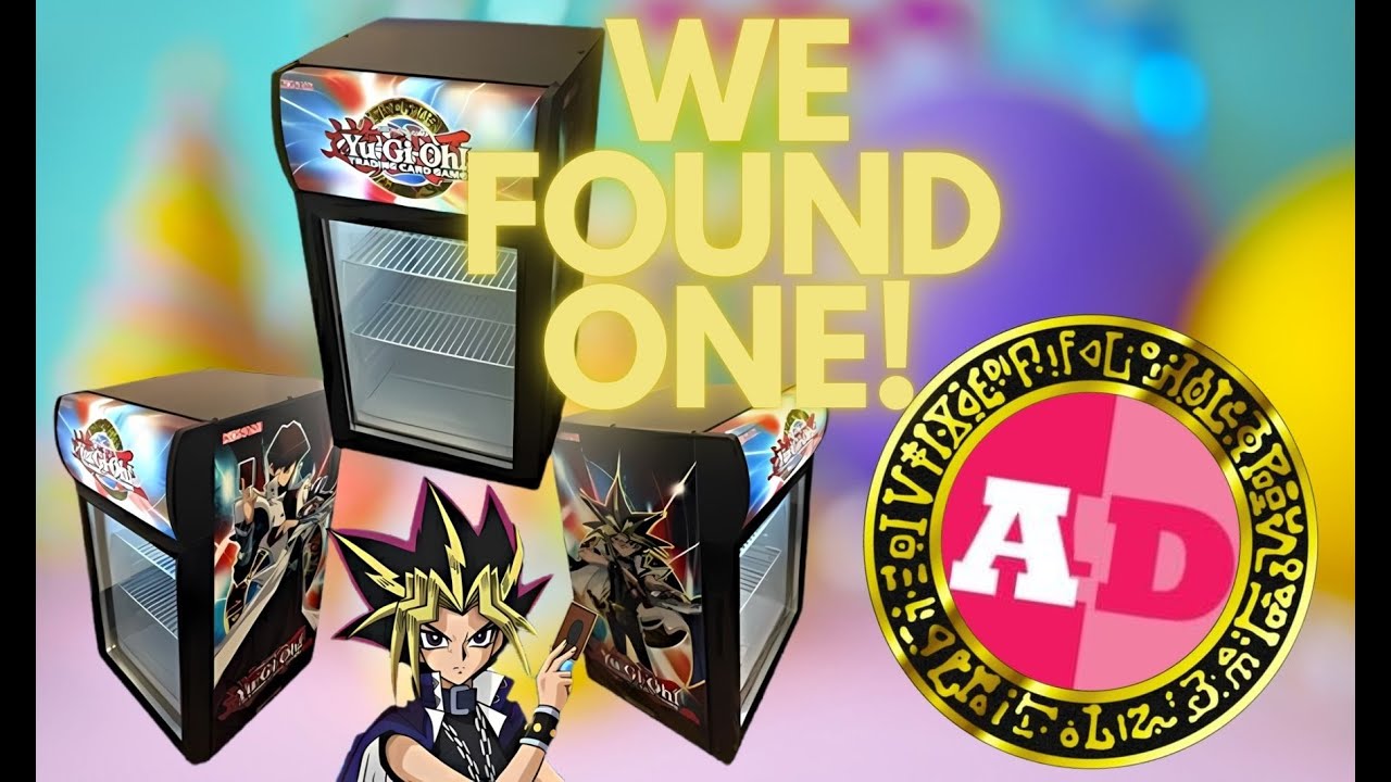 We Bought An Official Yugioh MINI FRIDGE on Facebook - YouTube