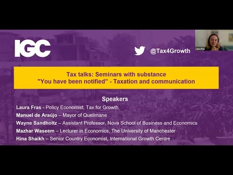 "You have been notified"-Taxation and Communication | International ...