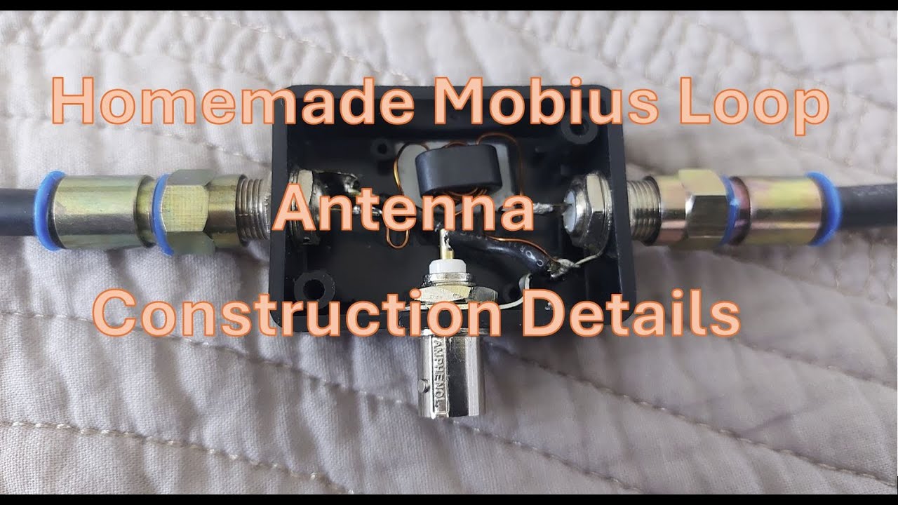 Homemade Mobius loop antenna - construction details - YouTube