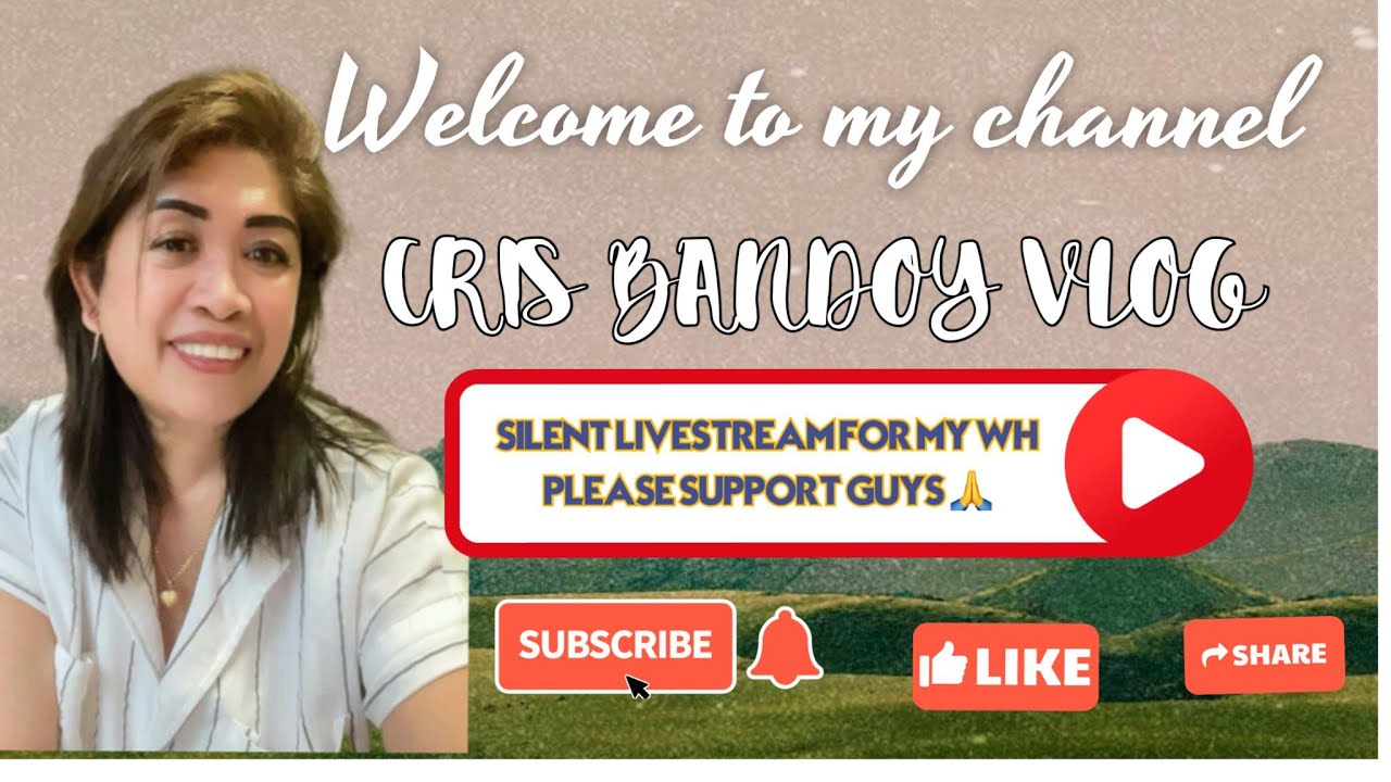 Cris Bandoy Vlog is SILENT LIVE ONLY PLS SUPPORT GUYS THANK YOU 🙏 ️ - YouTube