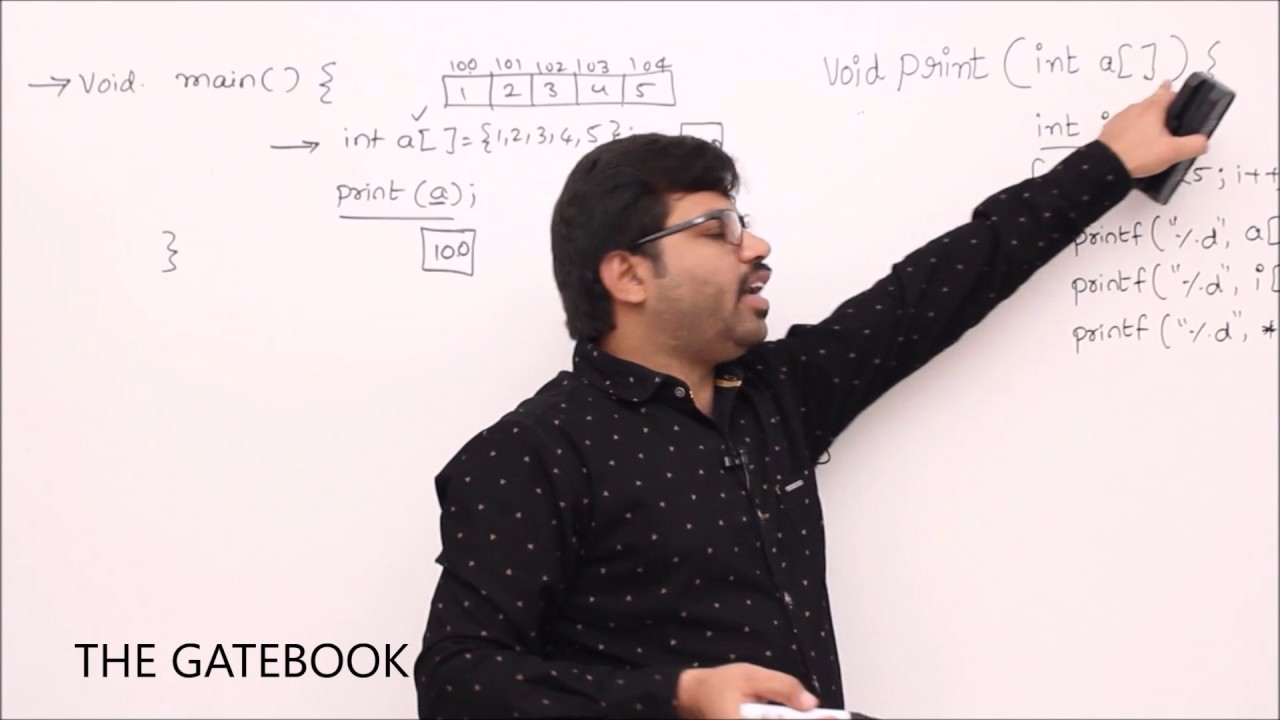 Pointer Arrays - Practice Problem 1 - YouTube
