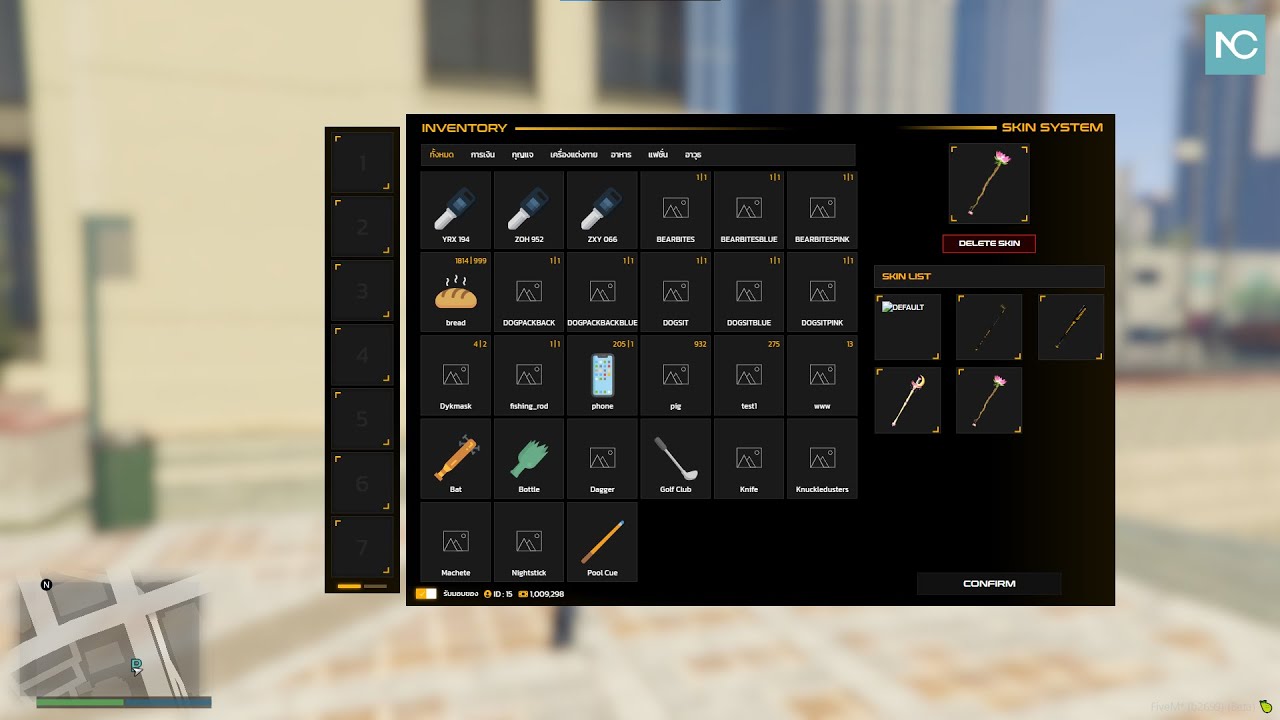 WEAPON SKIN FOR NC INVENTORY - YouTube