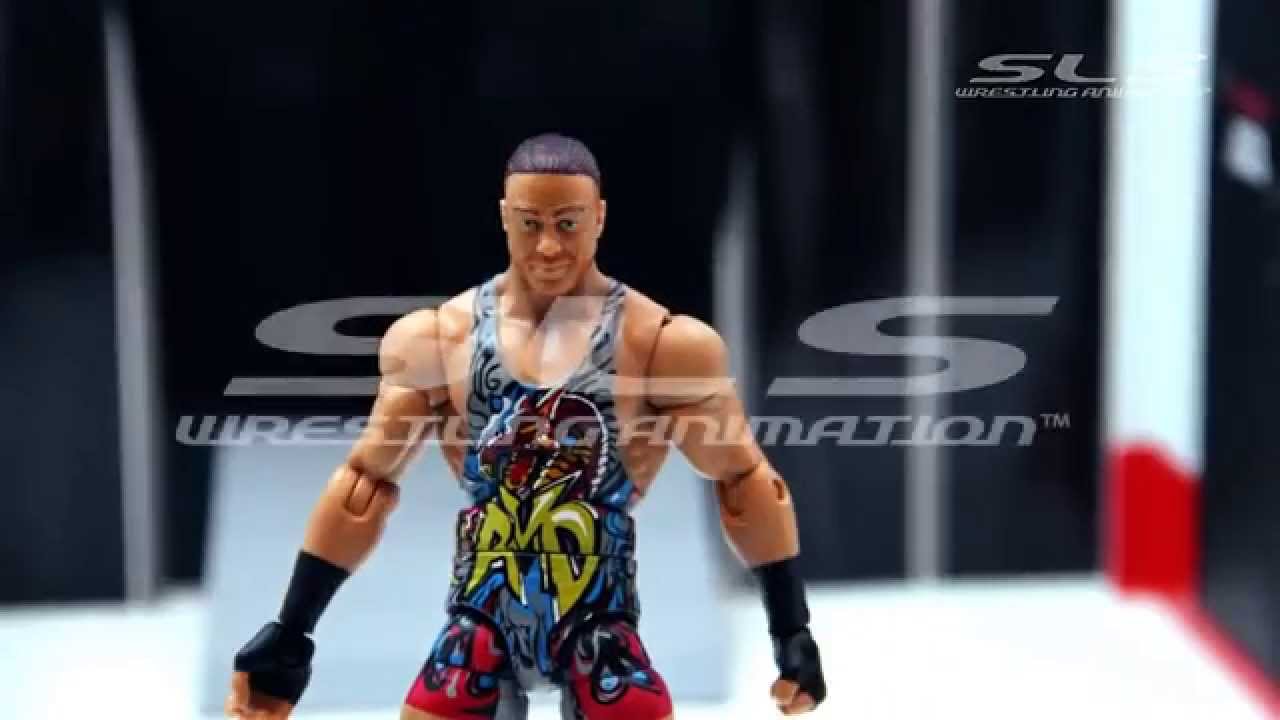 ROB VAN DAM: WWE ELITE 27 review unboxing Stop Motion Animation - YouTube