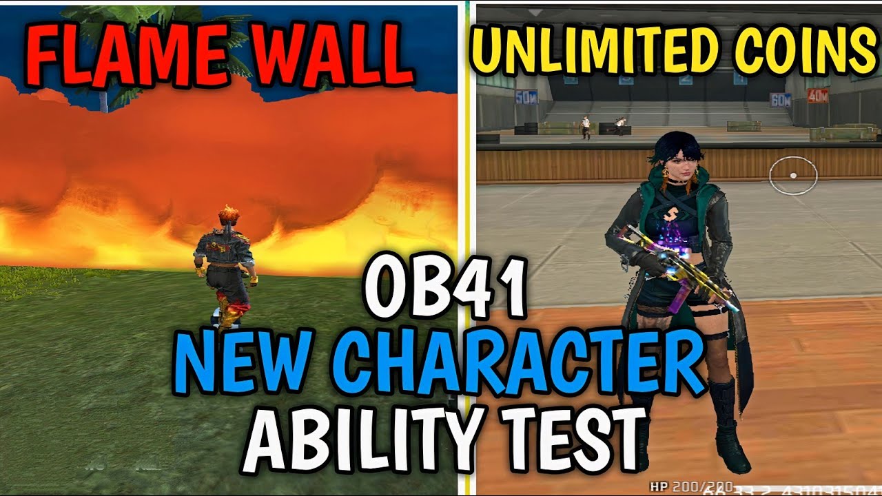 Free Fire OB41 New Character Ability | Suzy Character | Test Character ...