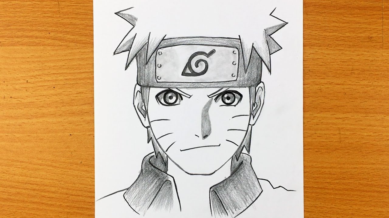 Comment dessiner NARUTO étape par étape - Dessin Facile - YouTube