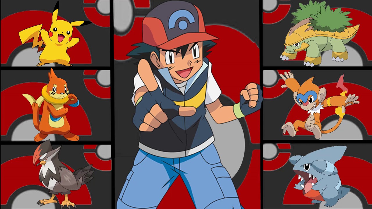 Ash's Sinnoh Pokemon Team - YouTube