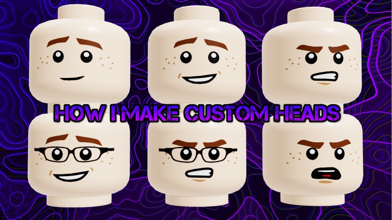 (Tutorial) How I Make Custom Heads for Mecabricks! - YouTube