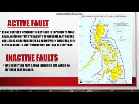 Earthquake/Type OF Faults:Inactive and Active Faults - YouTube