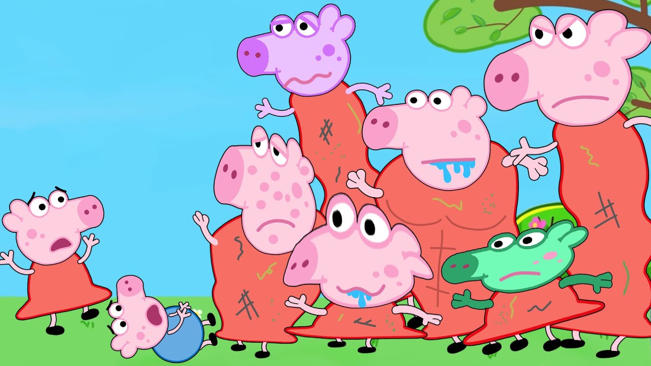 100001 Family Pig - Peppa and Roblox Piggy Funny Animation - YouTube