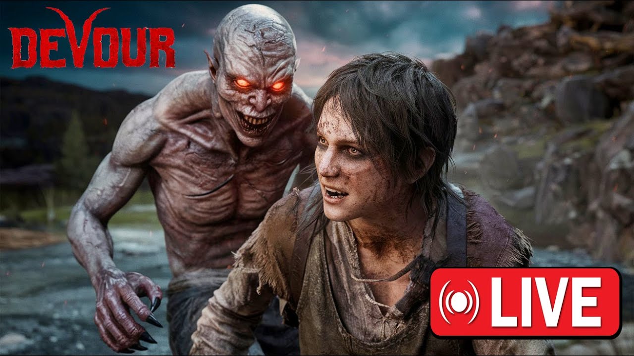 Devour Horror Game #shortlivestream #viralvideos - YouTube