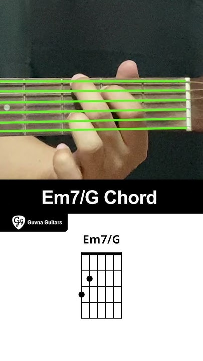 How To Play The Em7/G Chord On Guitar - Guvna Guitars - YouTube