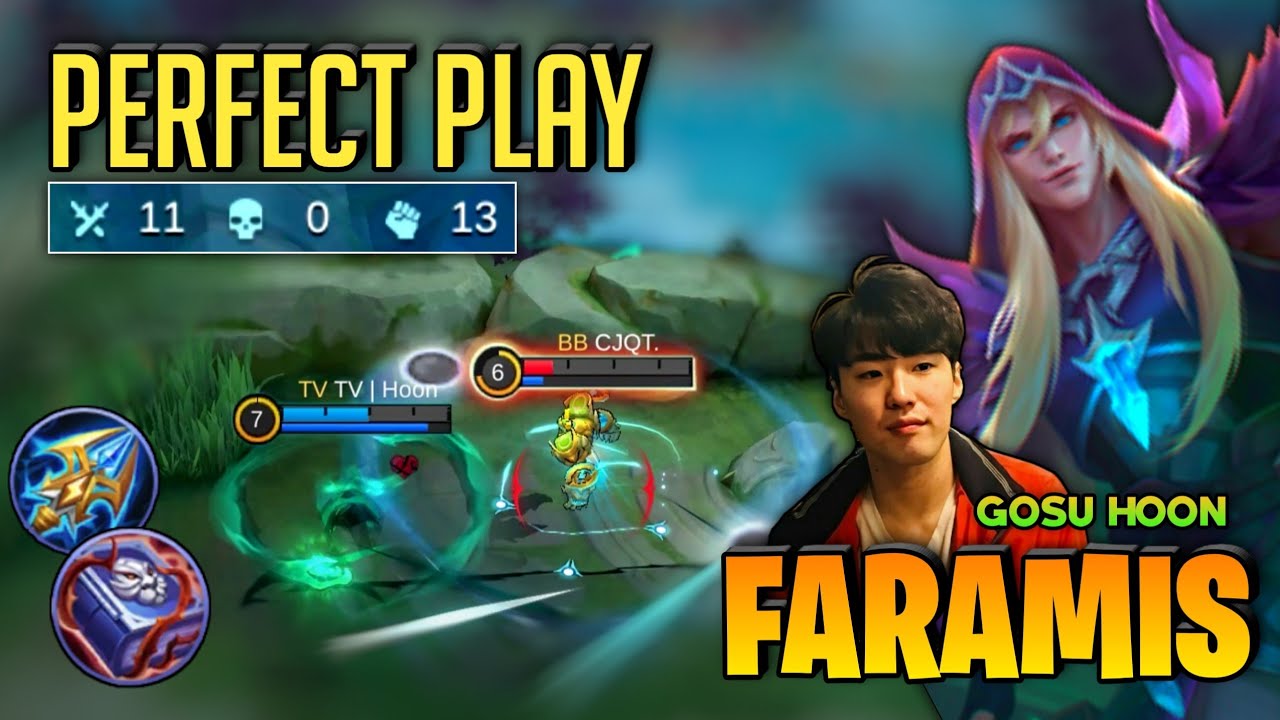 IMMORTAL! Gosu Hoon Faramis Midlane Build [ Faramis Top Global Gameplay ...
