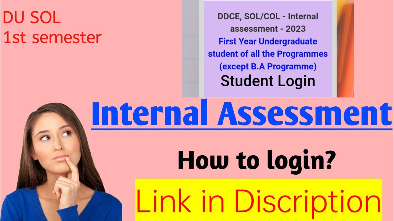 How to login Internal Assessment Dashboard, Internal Assessment kese de ...