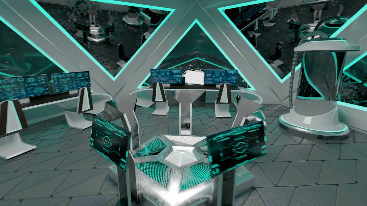 sci-fi laboratory - Blender - YouTube