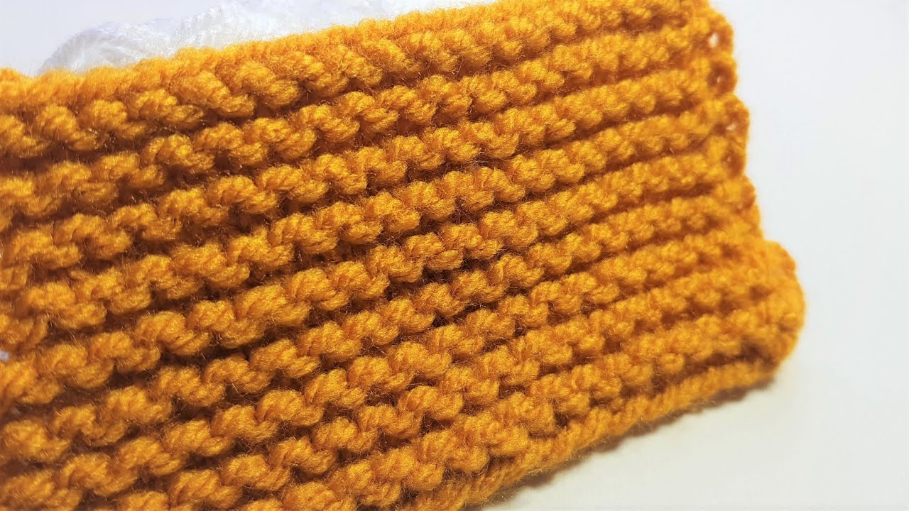 Easy Knitting Pattern "Calm" for Beginners! How to knit! - YouTube