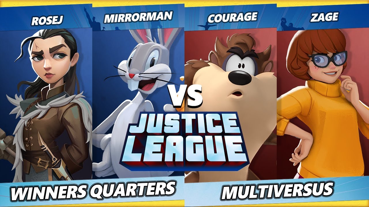 Justice League Winners Quarters - Courage & Zage Vs. RoseJ & Mirrorman ...