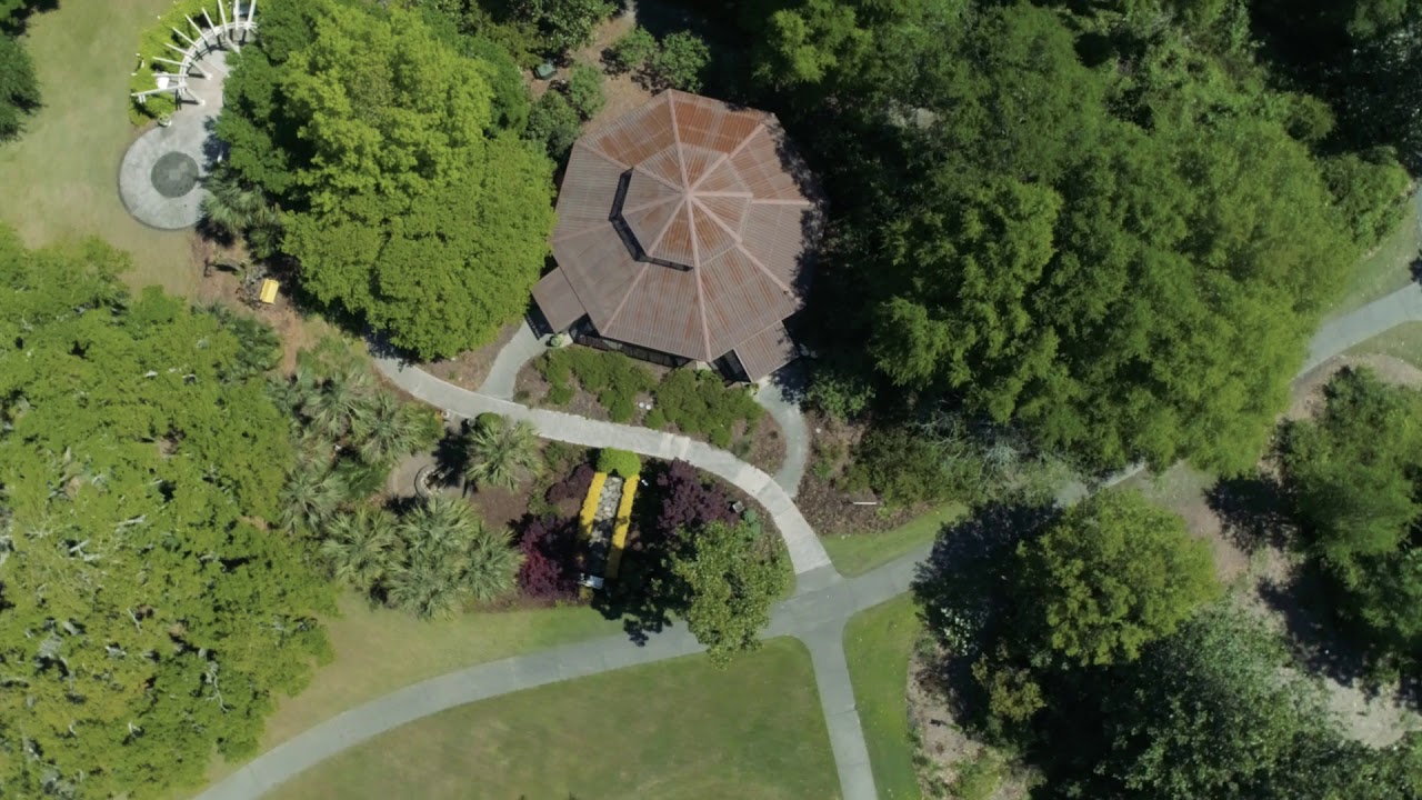 Airlie Gardens Aerial Montage - YouTube