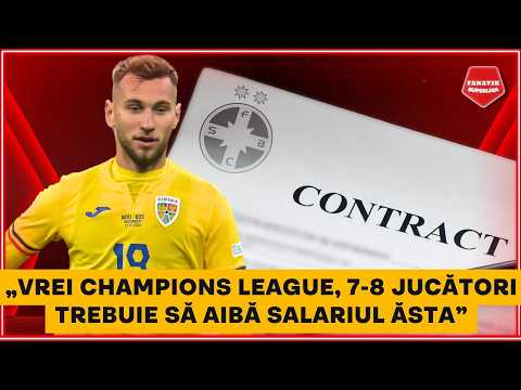 DEZBATERE pe tema SALARIULUI de 1.000.000 DE EURO al lui Denis Dragus la FCSB
