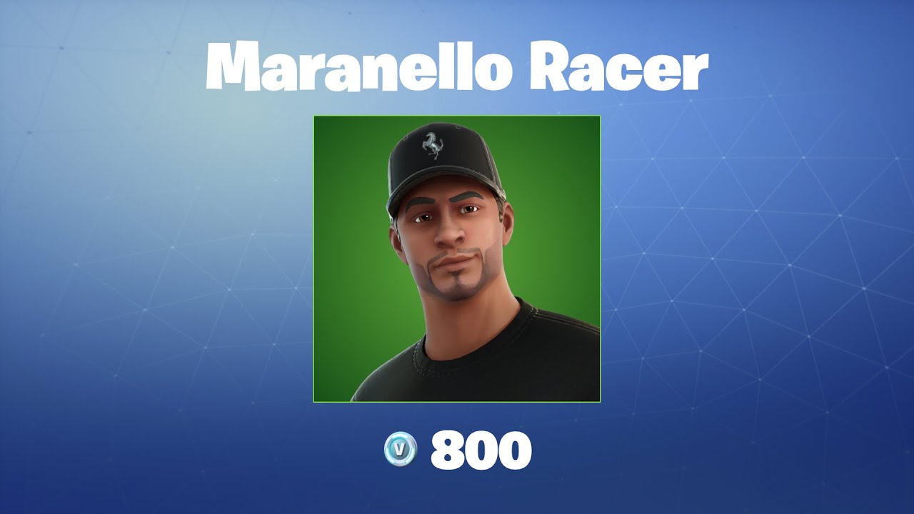Maranello Racer | Fortnite Outfit/Skin - YouTube