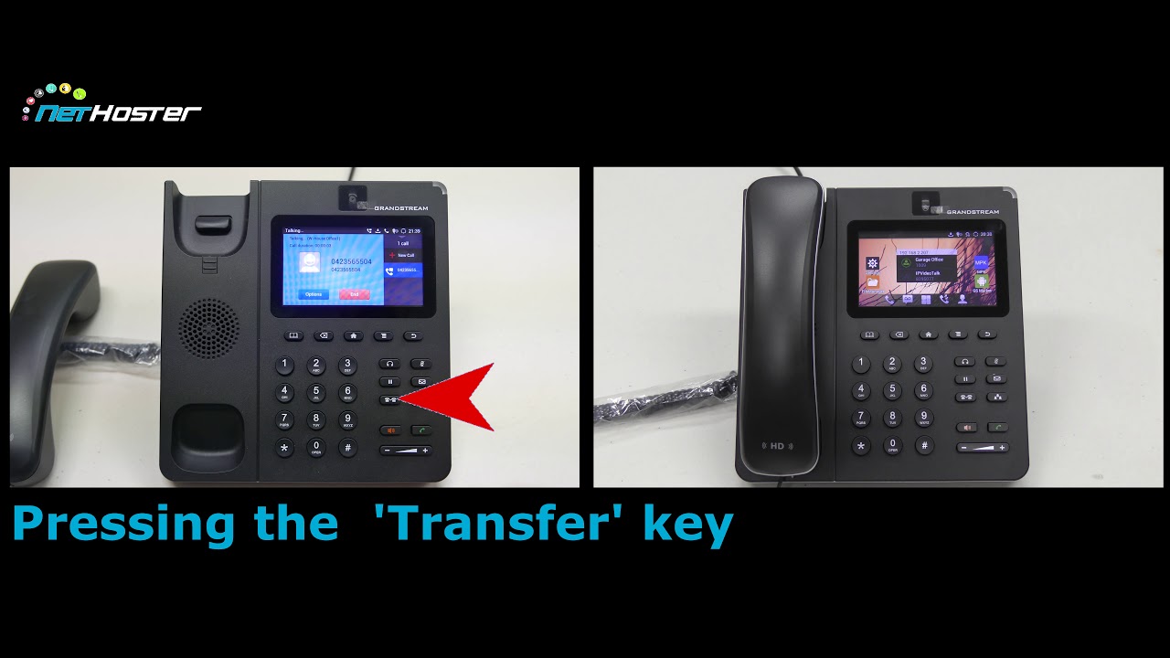 GXV3240 Blind Transfer - YouTube