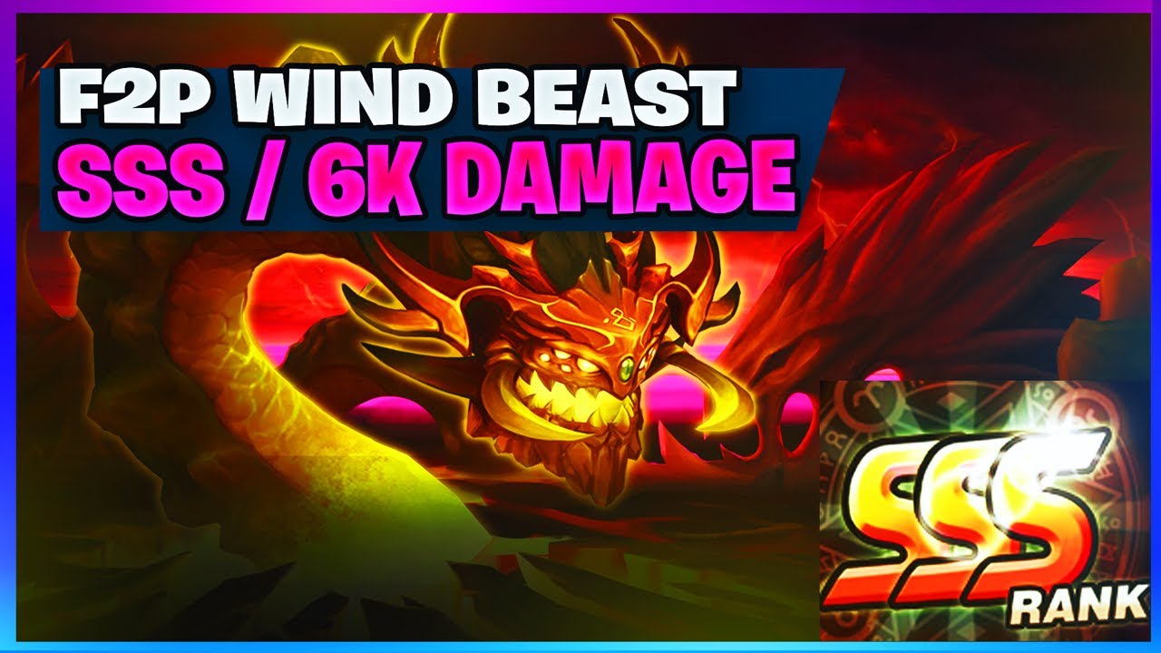 Ultimate SSS Wind Beast Team Guide for Beginners in Summoners War ...