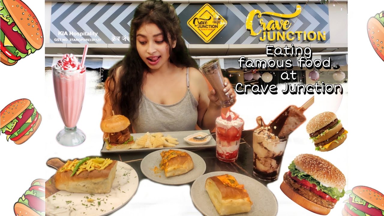 Eating Famous Food at Crave Junction | Kandivali West, Mumbai - YouTube