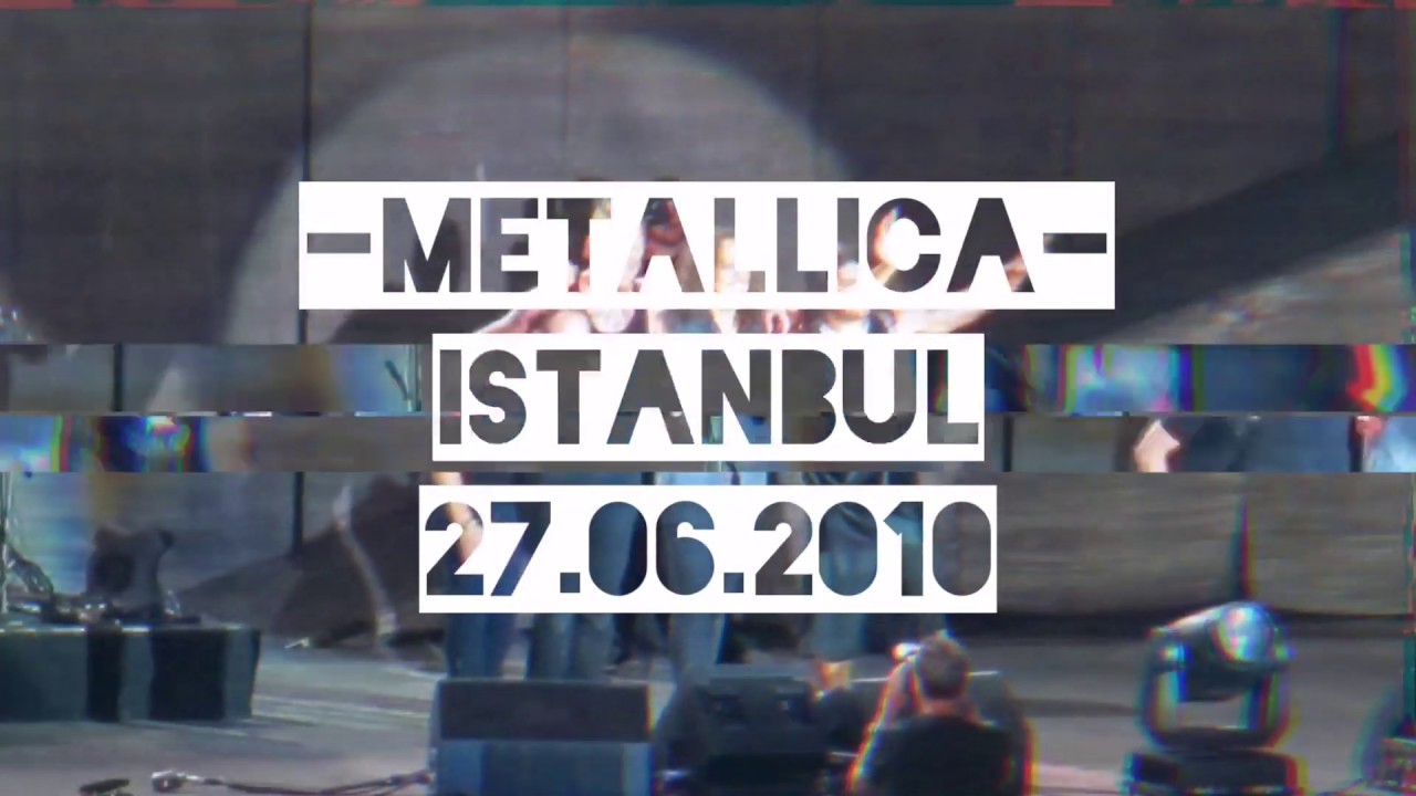 Concert Moments: Metallica Istanbul 27 June 2010 - Enter Sandman - YouTube