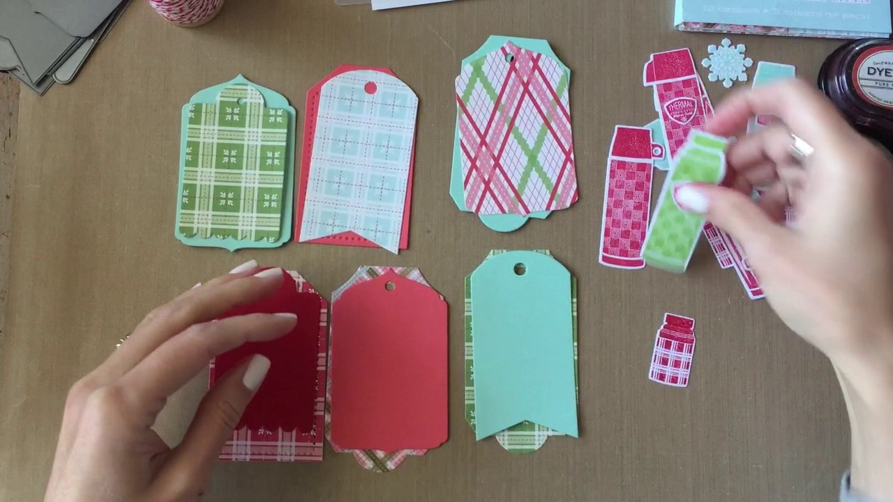 Make It Monday #268: Double Layer Tags - YouTube