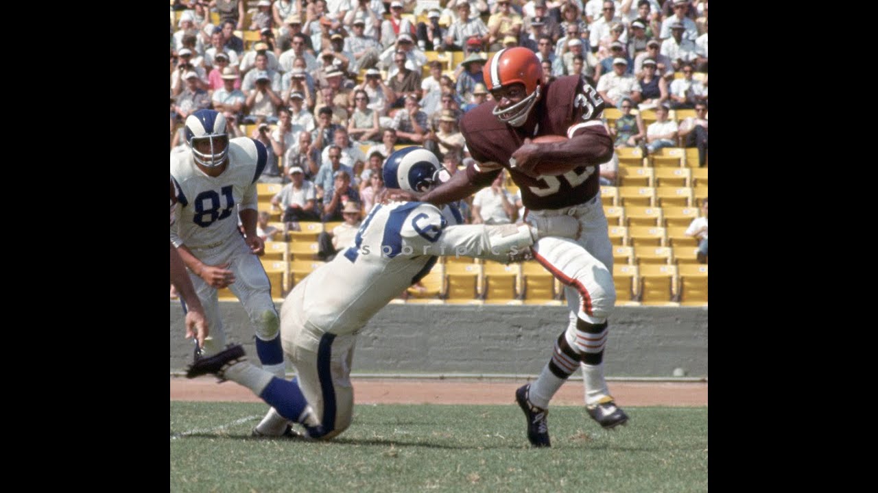 Jim Brown Running Back 1D - YouTube
