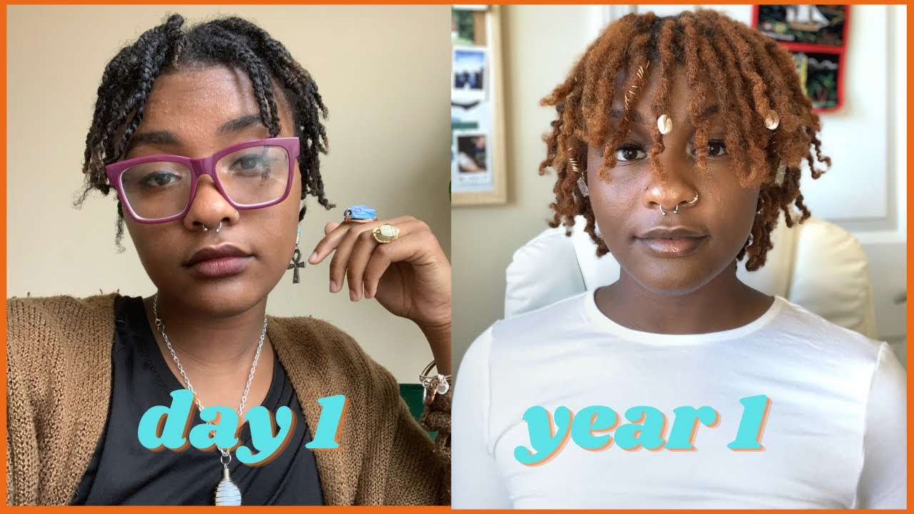 1 Year Loc Journey W/ Pictures & Videos!!! 🥳 | Two Strand Twist Starter ...