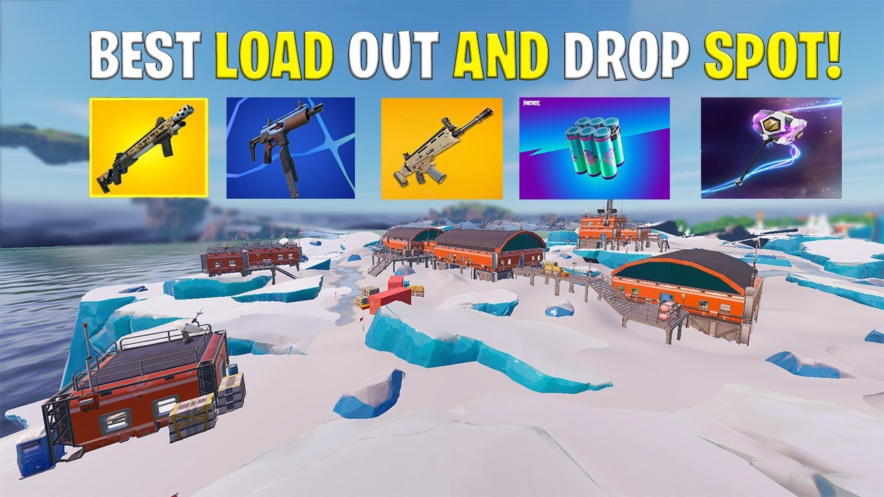 BEST LOADOUT AND DROP SPOT FOR CHAPTER 4 + 20 BOMB! - YouTube