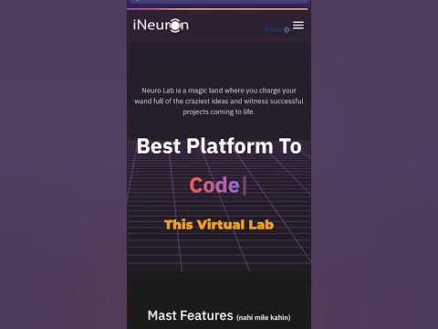 Neuro Lab : Best Code Editor For Programmers #technology #programming #ytshorts #career #viral # ...