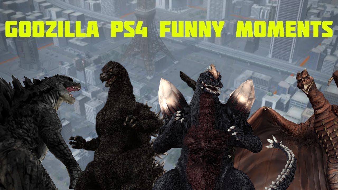 Funny Godzilla PS4 moments - YouTube