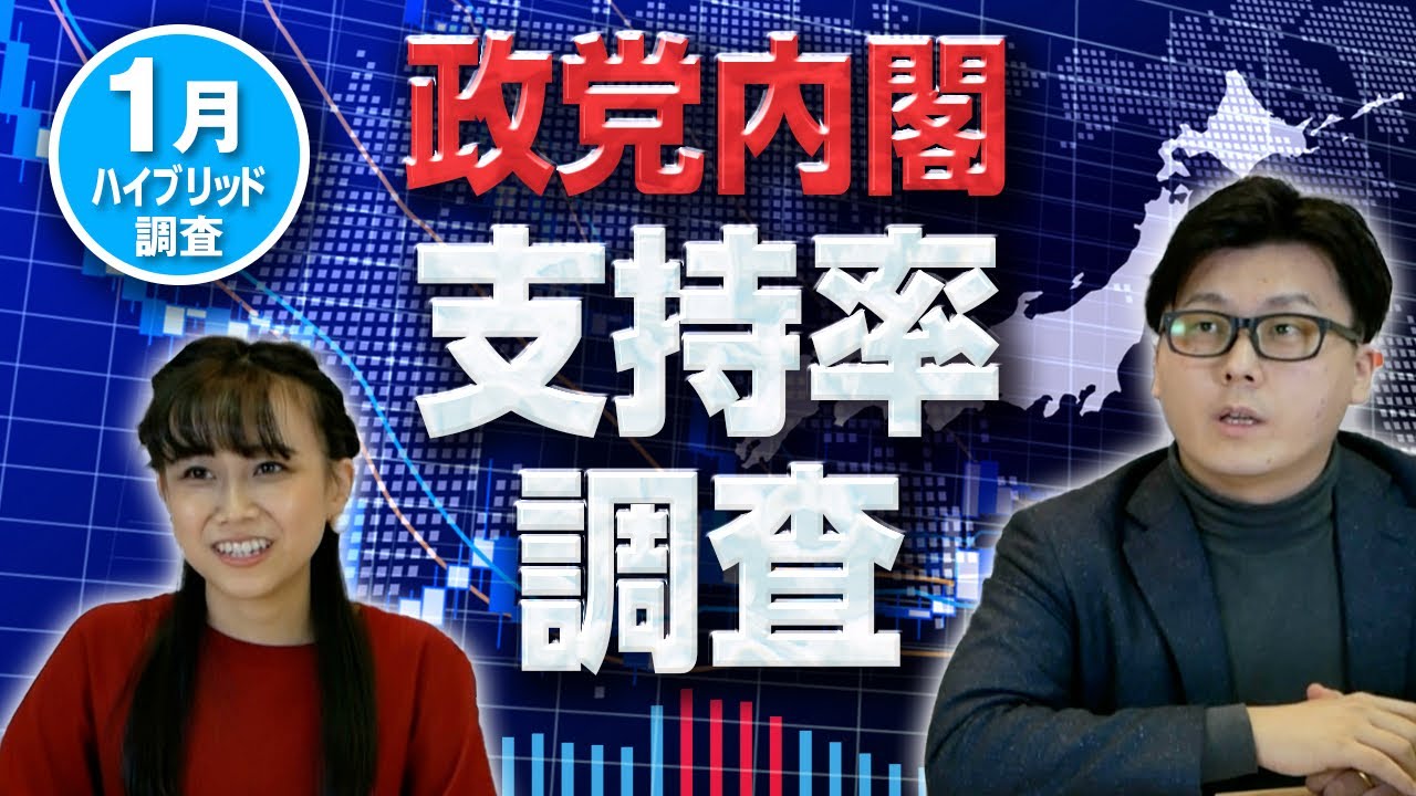 2023年1月の政党支持率and内閣支持率を調査!次期衆院選への比例投票先は?電話×ネットのハイブリッド意識調査で世論をチェック!|第164回