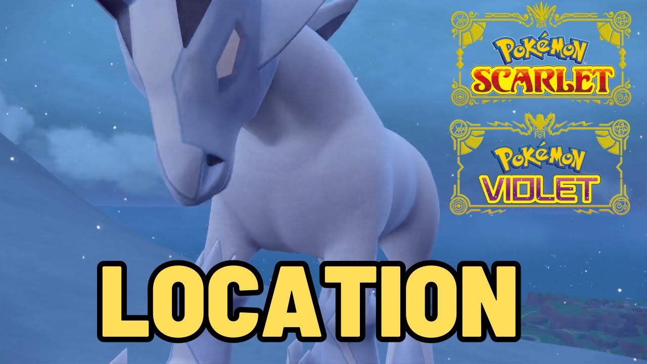 How To Get Glastrier in Pokemon Scarlet and Violet - YouTube