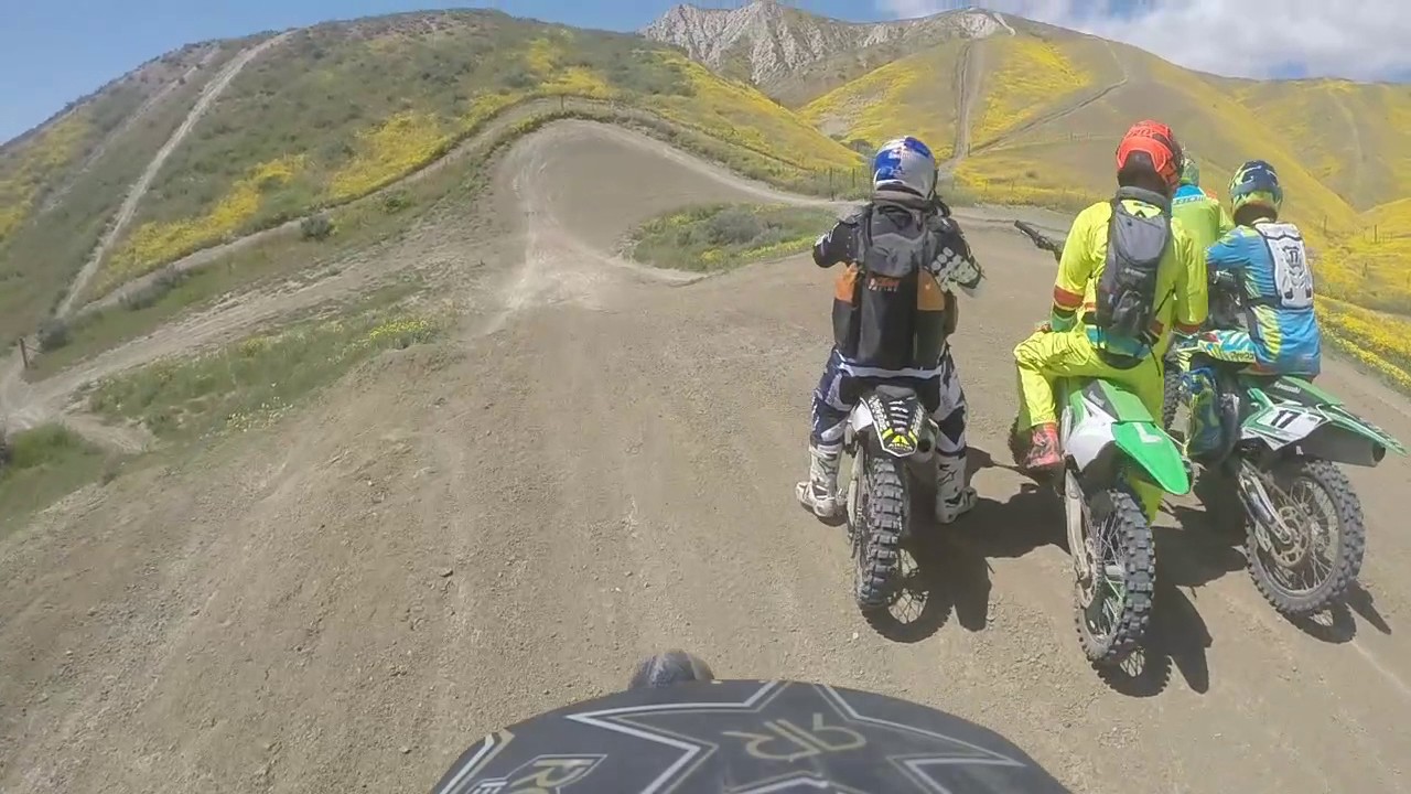 Dirtbikes Riding Maricopa Ballinger Canyon 4/8/17 - YouTube