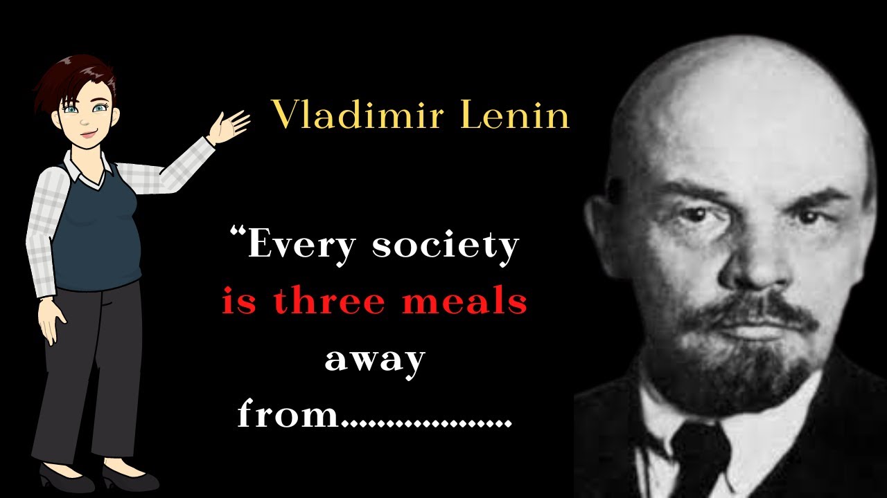 Quotes Vladimir Lenin |quotes pronunciation - YouTube